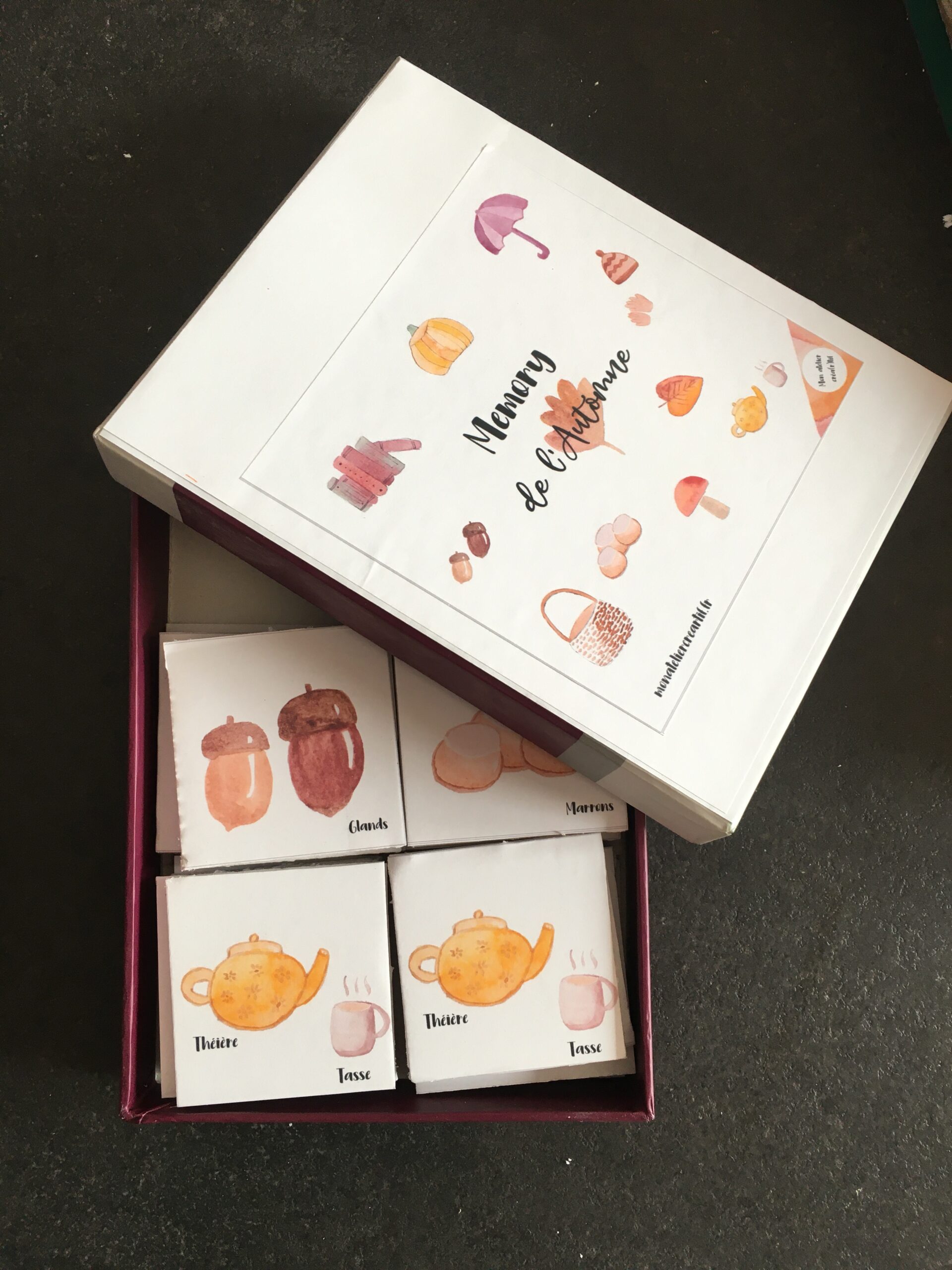 Memory d’Automne – Mon atelier créa(r)tif