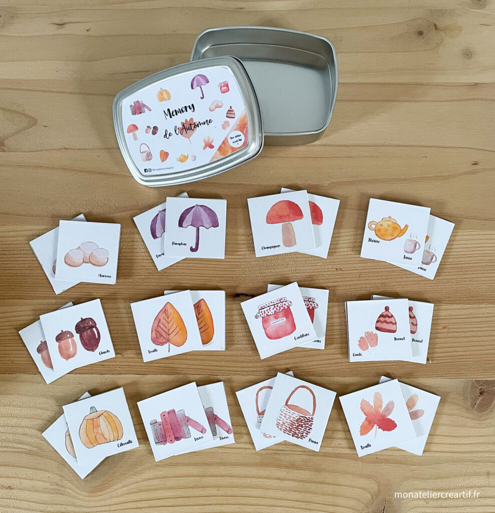 Memory d’Automne – Mon atelier créa(r)tif