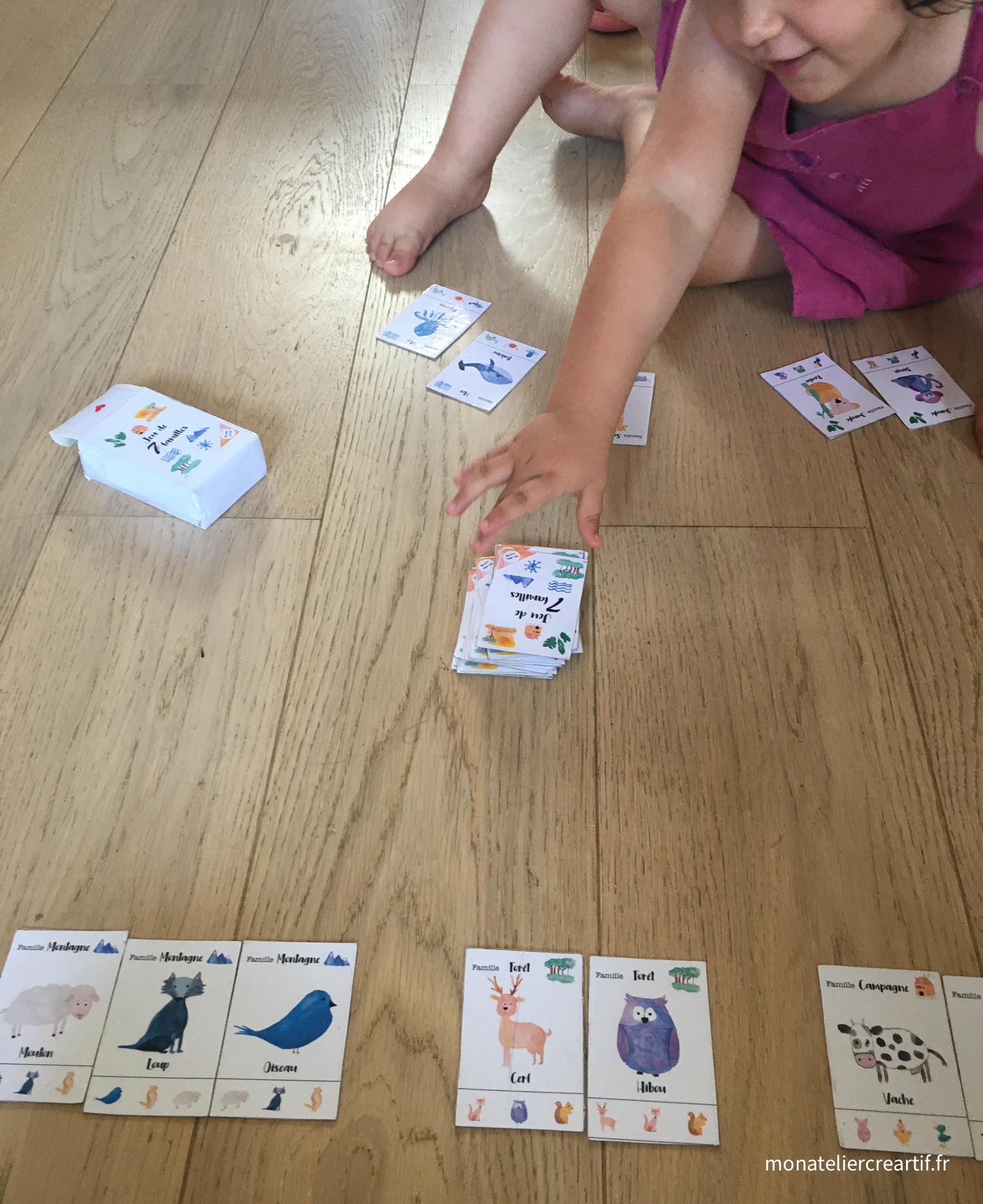 La petite histoire du jeu des 7 familles – Mon atelier créa(r)tif